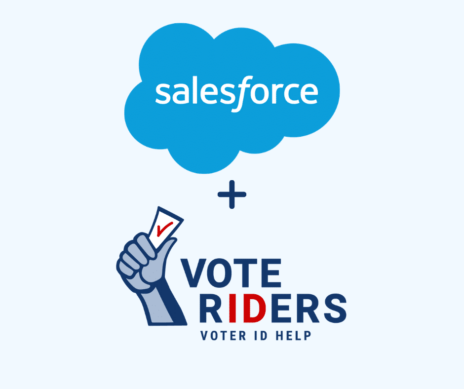 Salesforce X VoteRiders Donation Challenge • VoteRiders
